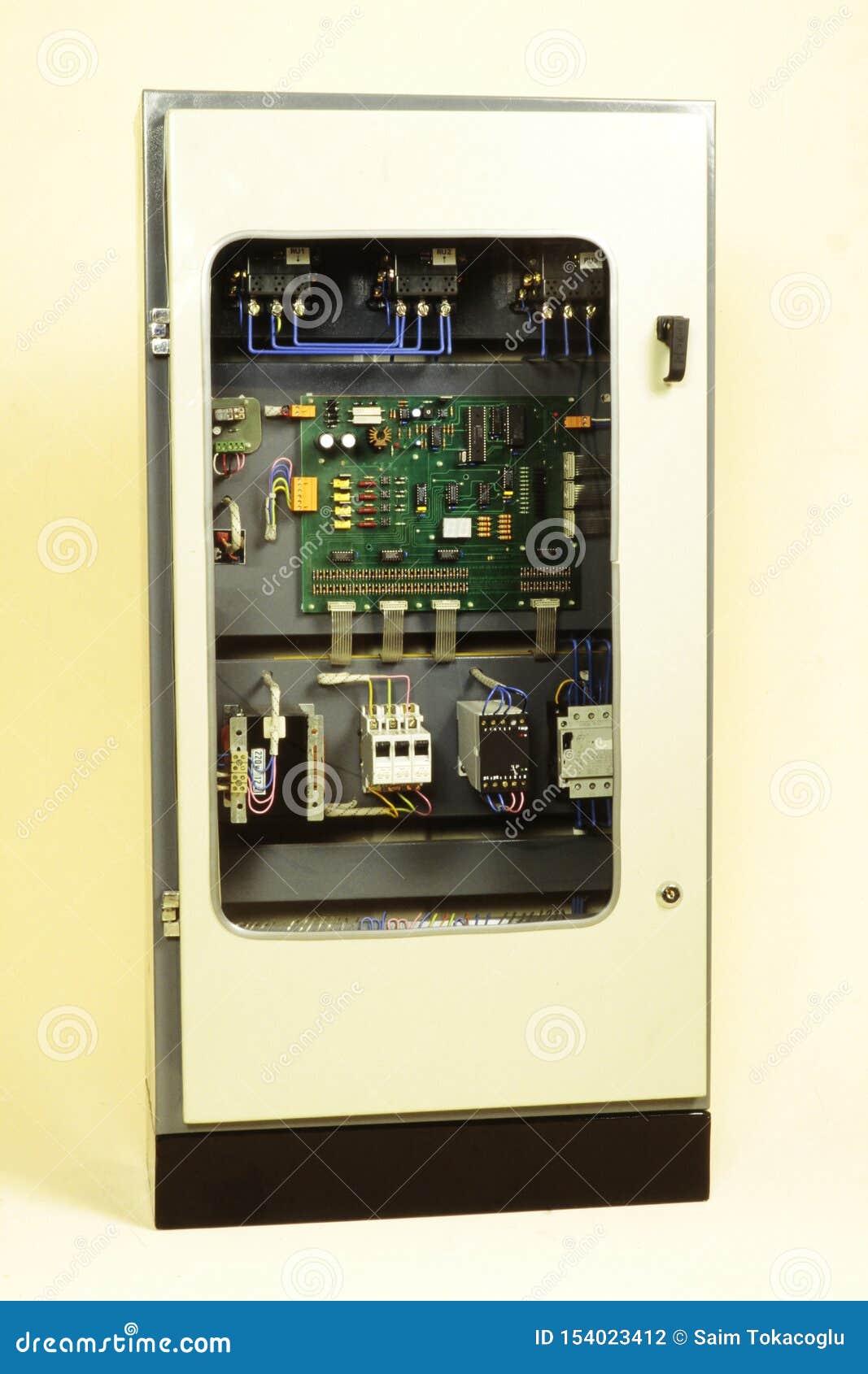 Control Units for Fully Electronic Modern Elevators Stock Photo - Image ...