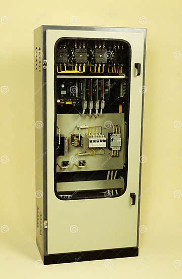 Control Units for Fully Electronic Modern Elevators Stock Photo - Image ...