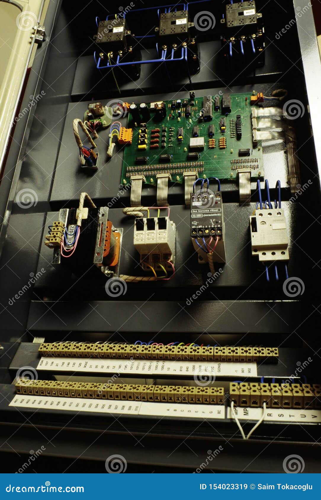 Control Units for Fully Electronic Modern Elevators Stock Image - Image ...