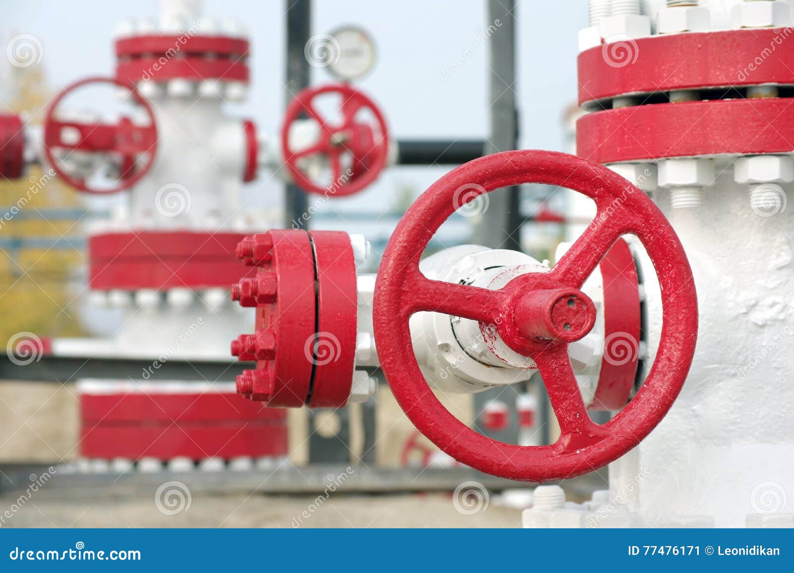 Control valve stock image. Image of pipeline, gate, industrial - 77476171