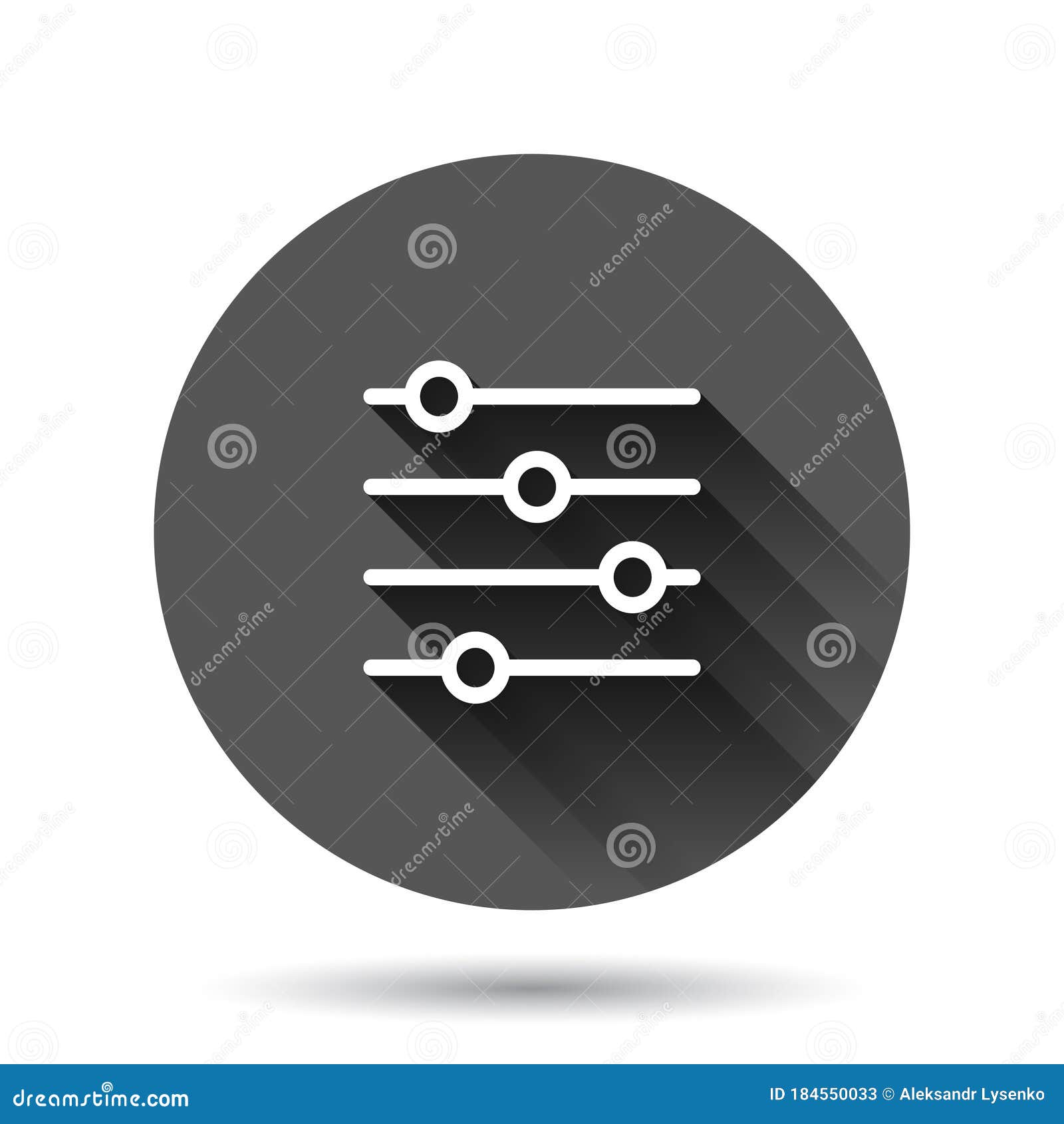 Control Volume Icon In Comic Style. Audio Adjusting Cartoon Sign Vector ...