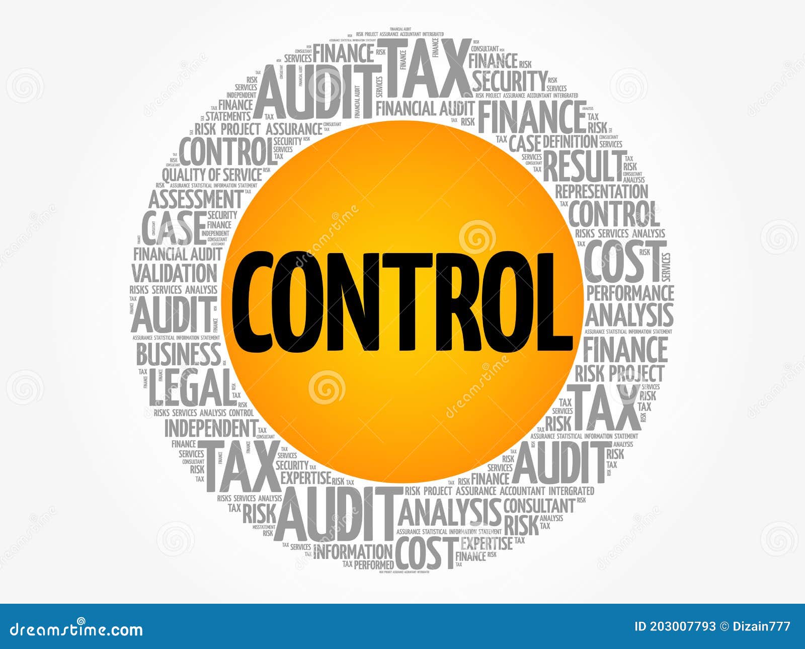 CONTROL word cloud collage stock illustration. Illustration of cloud ...