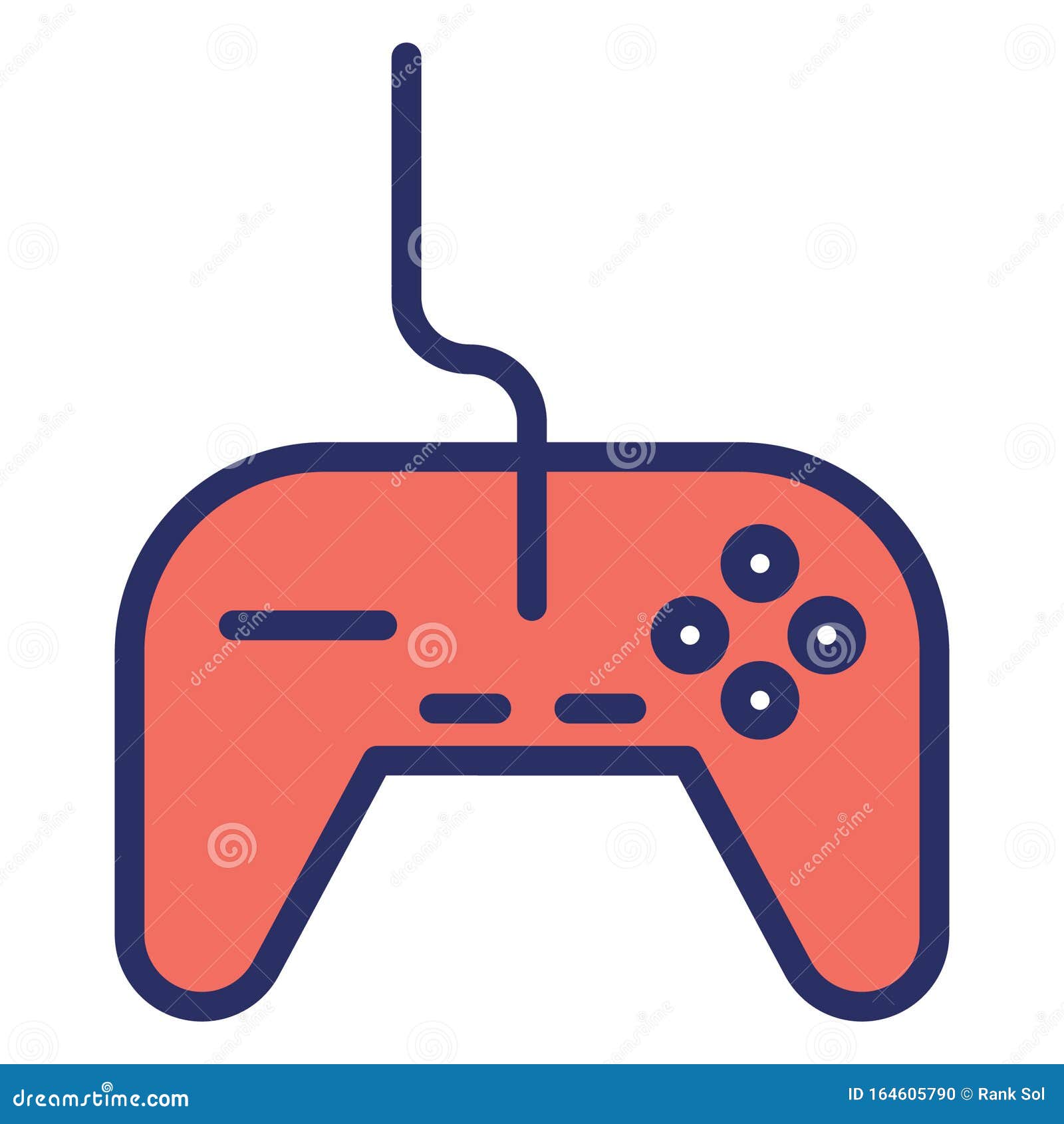 Controlador Icono De Vector Aislado Totalmente Editable Ilustración del ...