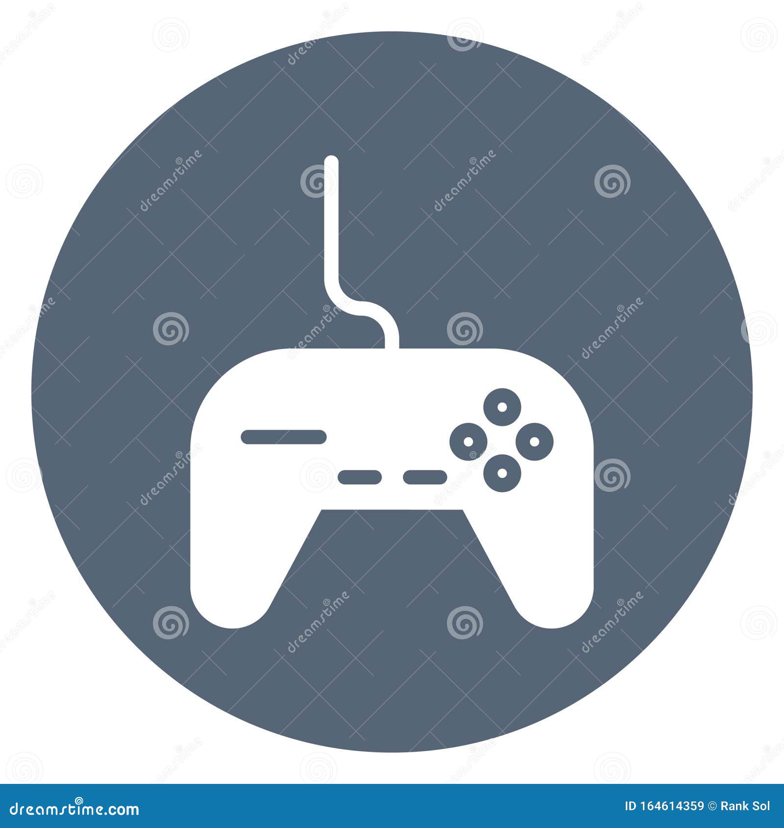 Controlador Icono De Vector Aislado Totalmente Editable Ilustración del ...