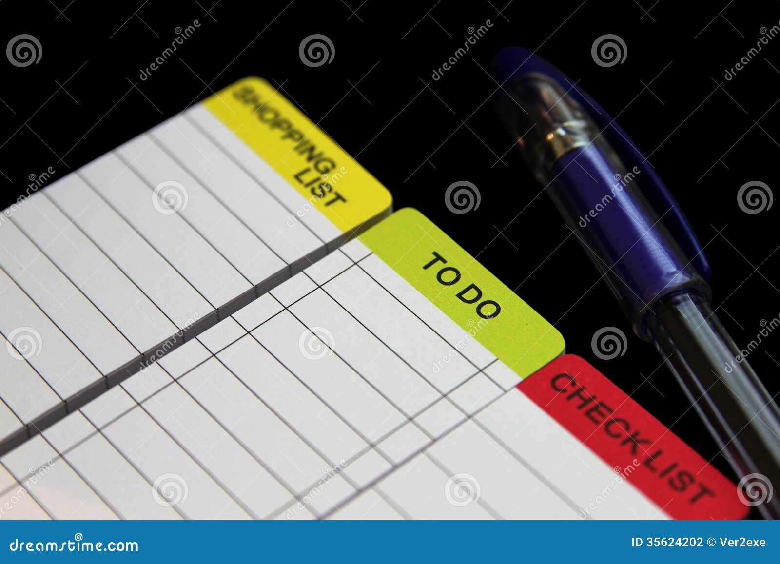 Controlelijst, Om Lijst Te Doen Stock Foto - Image of persoonlijk ...