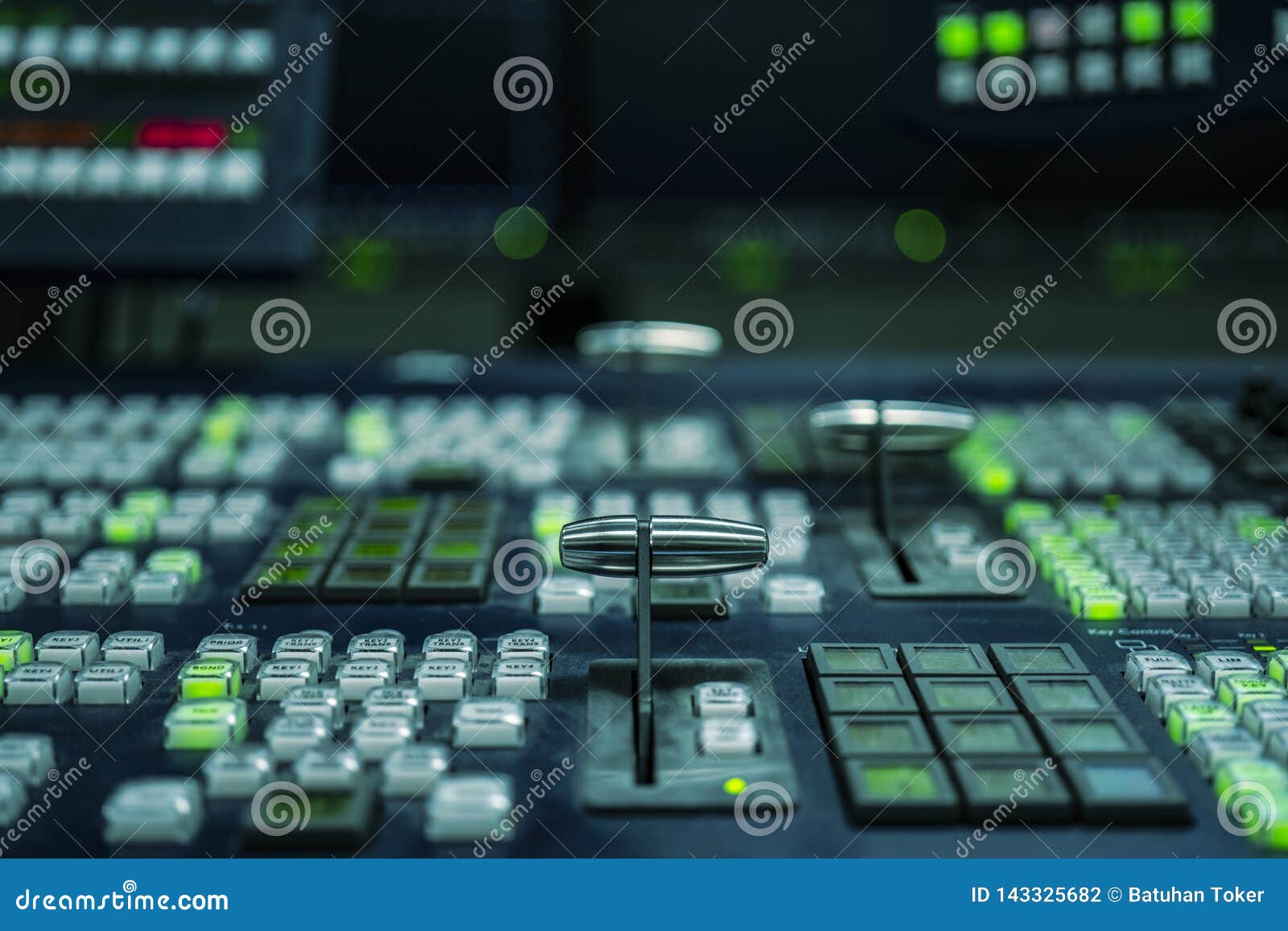 Controlled in a Broadcast Studio. Stock Photo - Image of media ...