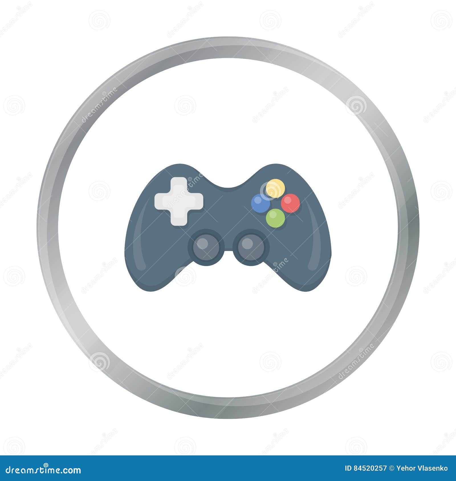 Controller Cartoon Icon. Illustration for Web and Mobile Design. Stock ...