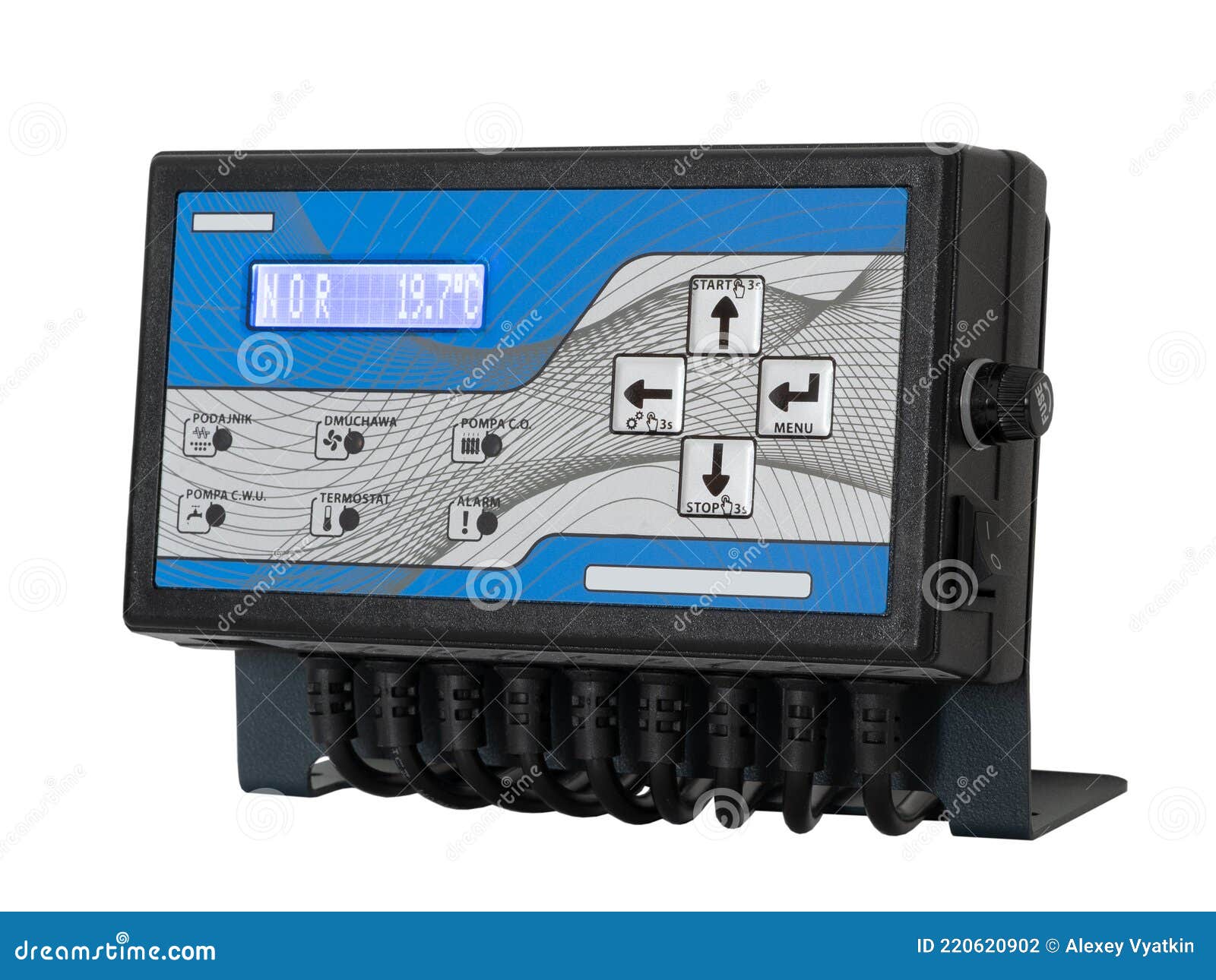 The Controller or Control Unit Monitors the Operation of Pumps, Blowing ...