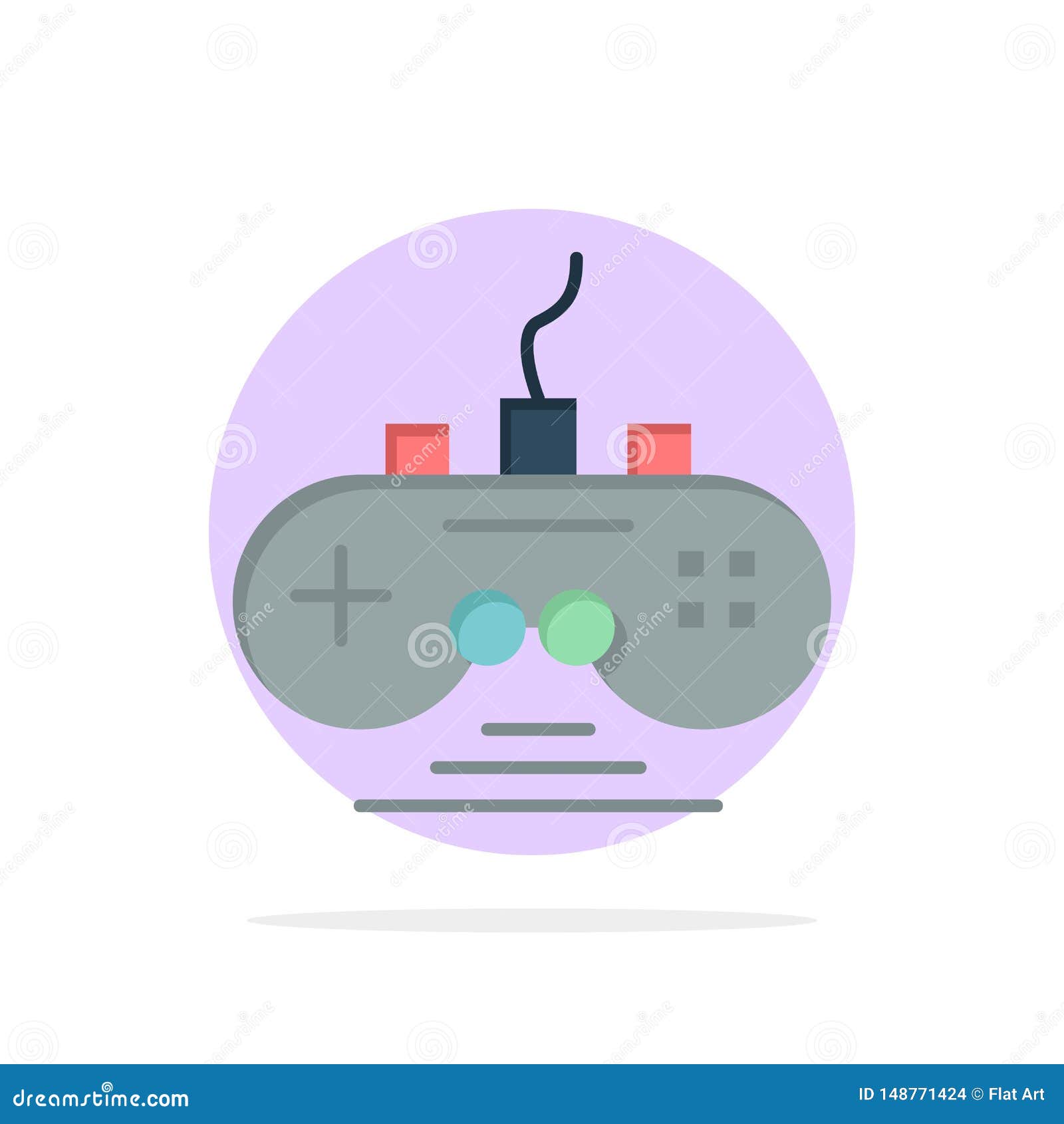 Controller, Game, Game Controller, Gamepad Abstract Circle Background ...