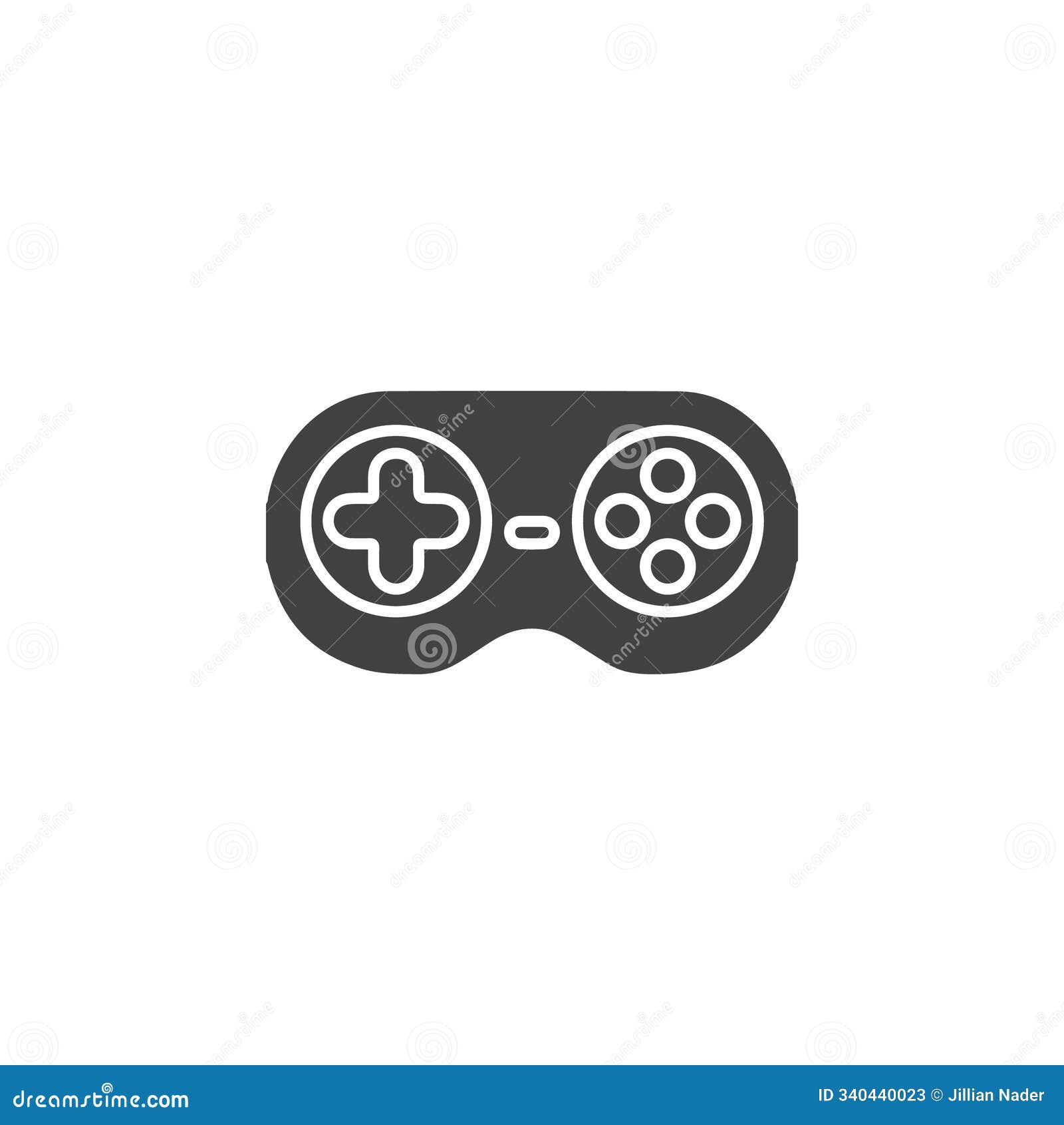 Controller Icon Group Symbol or Sign Vector Stock Illustration ...