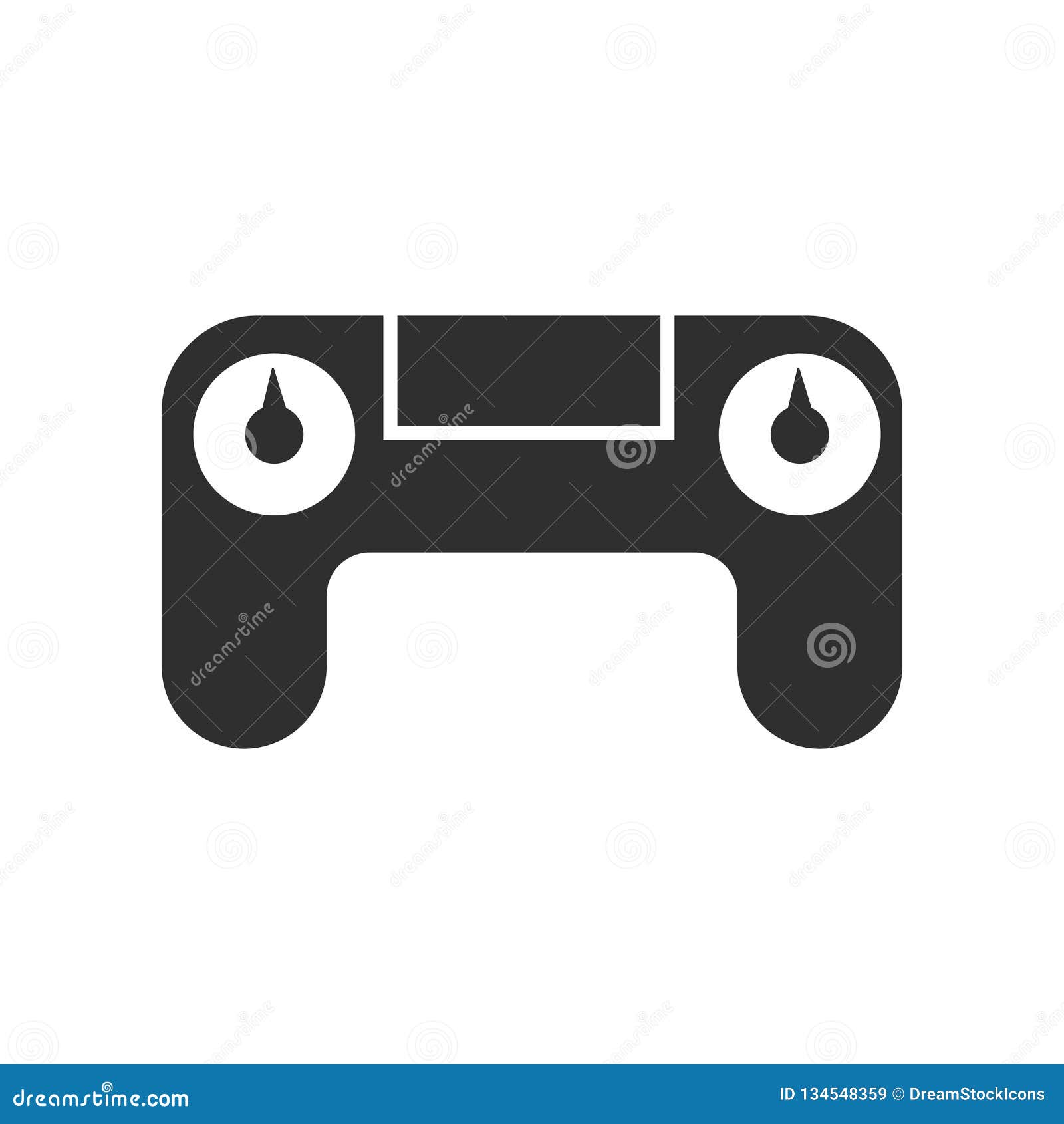 Controller Icon Vector Sign and Symbol Isolated on White Background ...