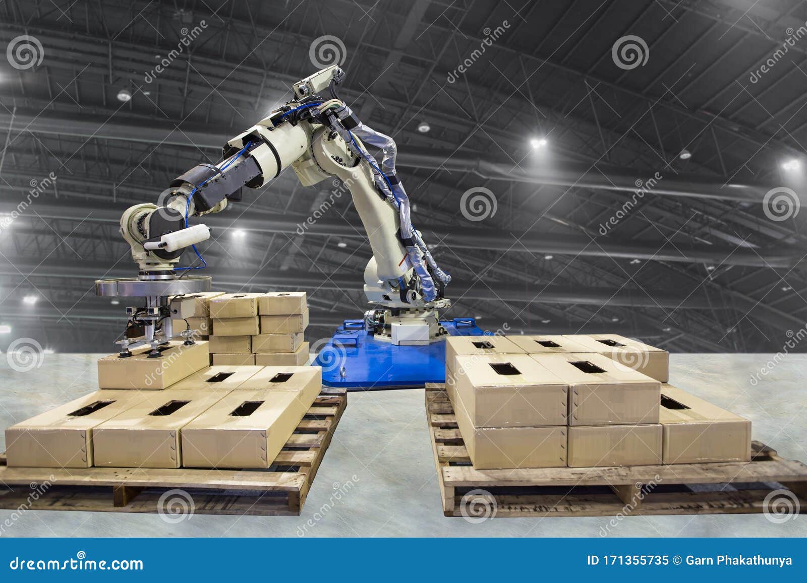 Controller of Industrial Robotic Arm for Performing, Dispensing ...