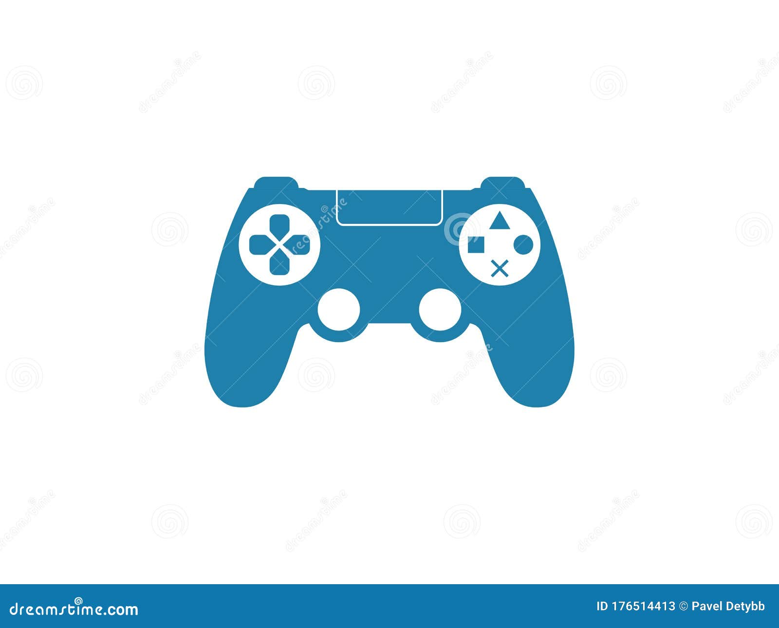 Controller, Joystick Icon. Vector Illustration, Flat Design Stock ...