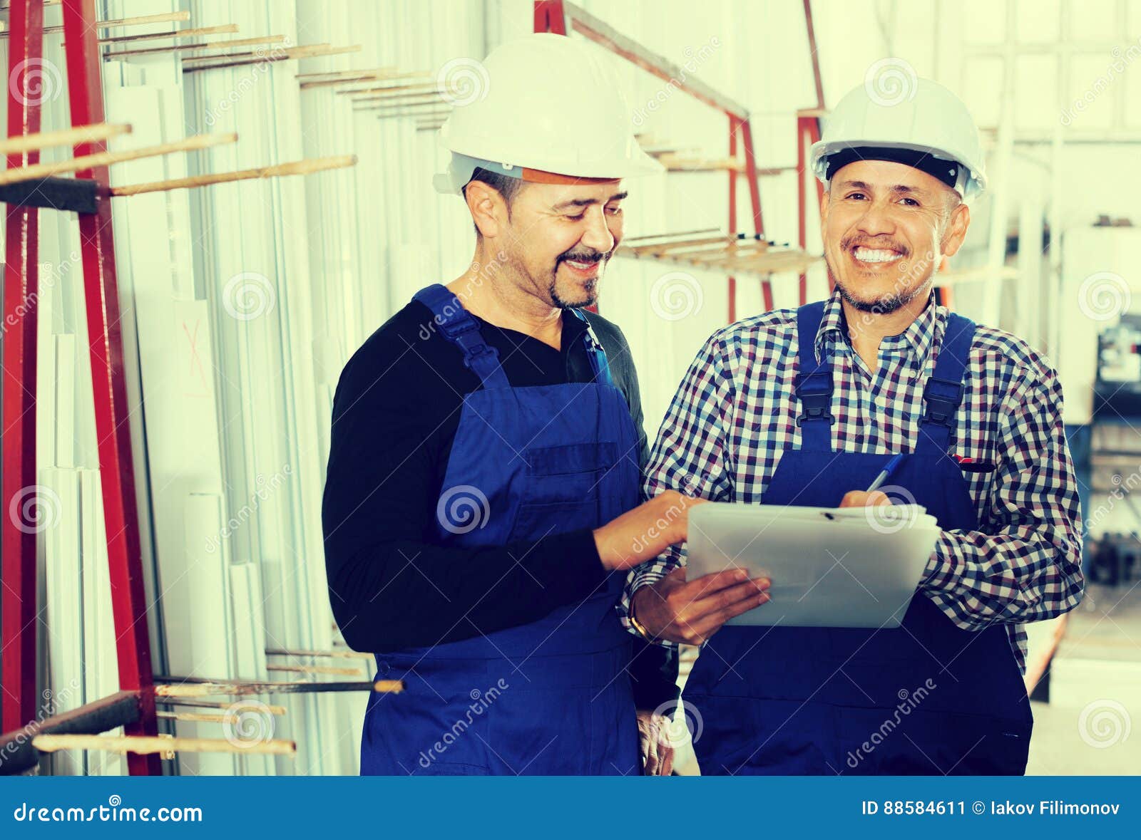 Controller Offering Contract To Employee Stock Image - Image of ...