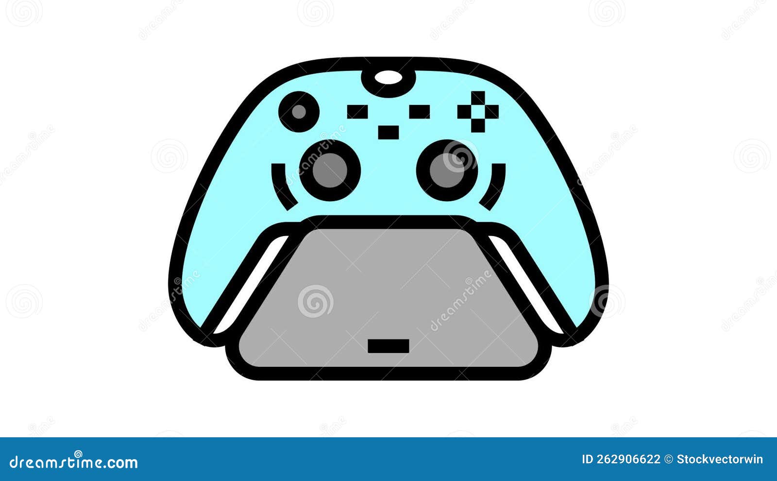 Controller Stand Color Icon Animation Stock Footage - Video of ...