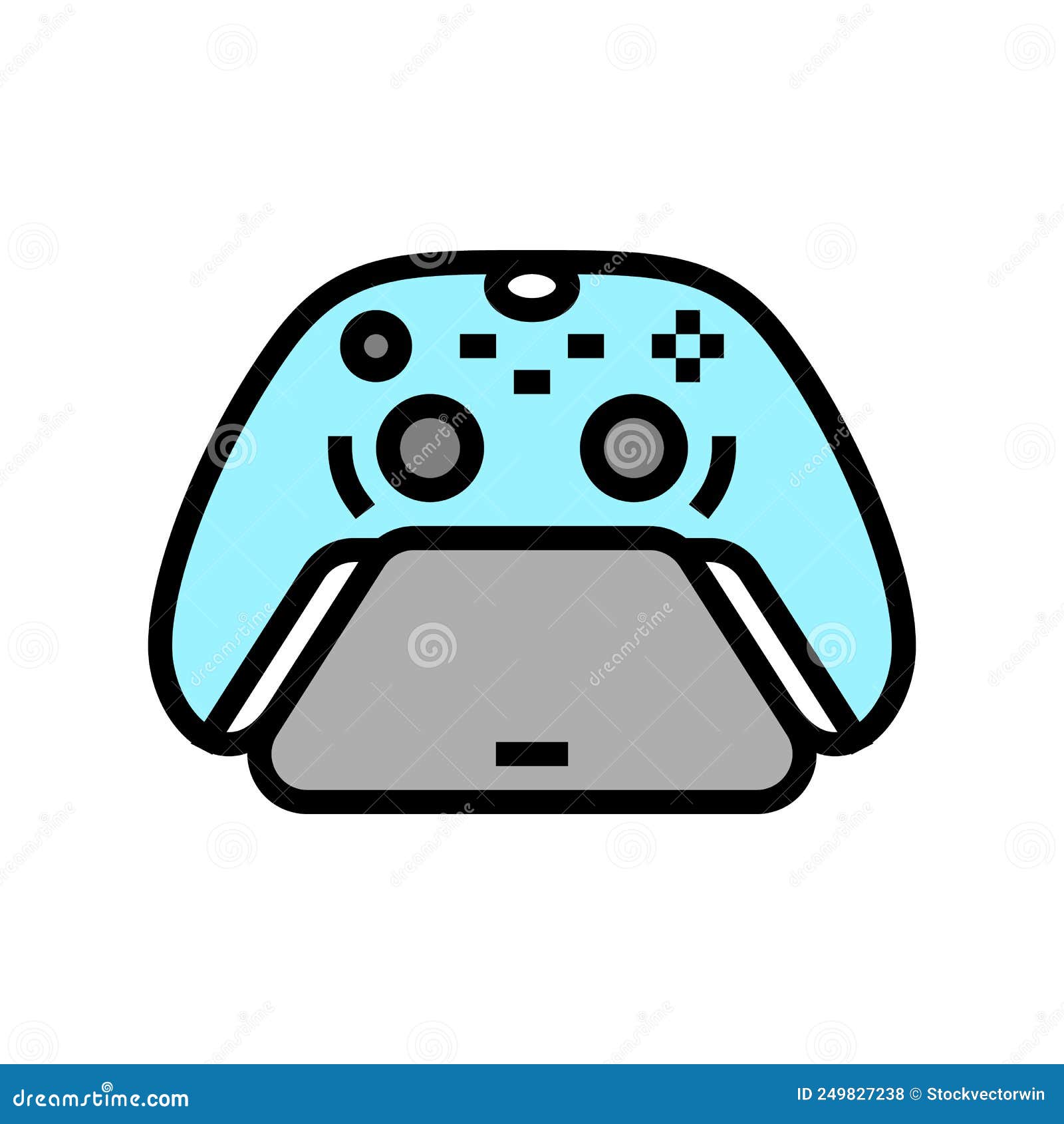 Controller Stand Color Icon Vector Illustration Stock Vector ...
