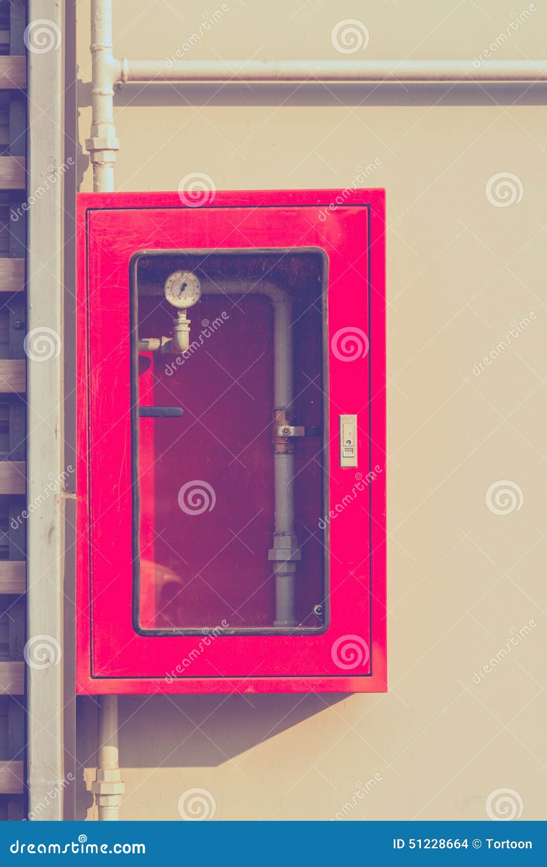 Controller of Water Sprinkler and Fire Fighting System Stock Photo ...