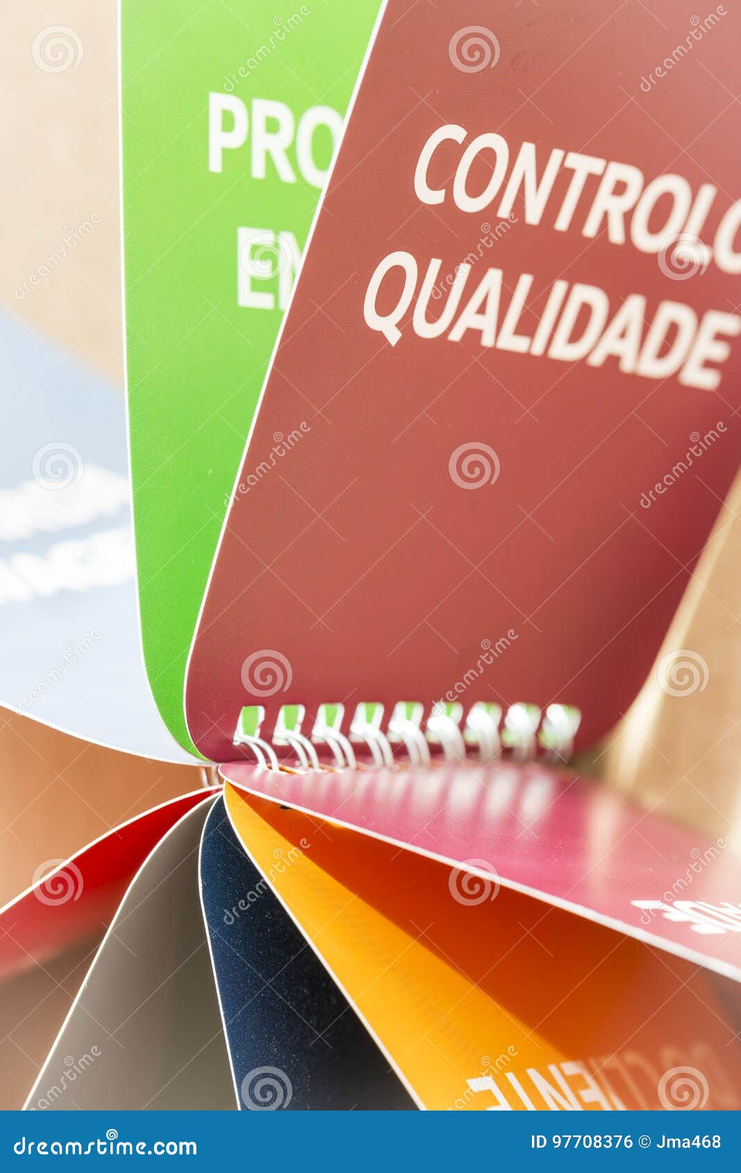 Controlo de Qualidade stock photo. Image of process, acknowledge - 97708376