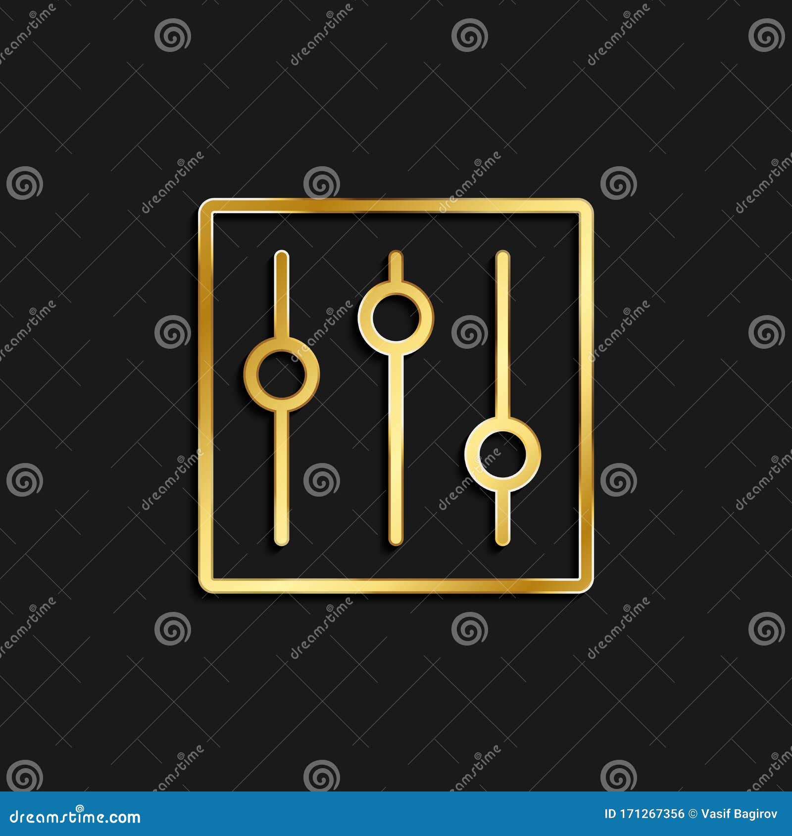 Controls Settings Icon. Signs And Symbols Can Be Used For Web, Logo ...