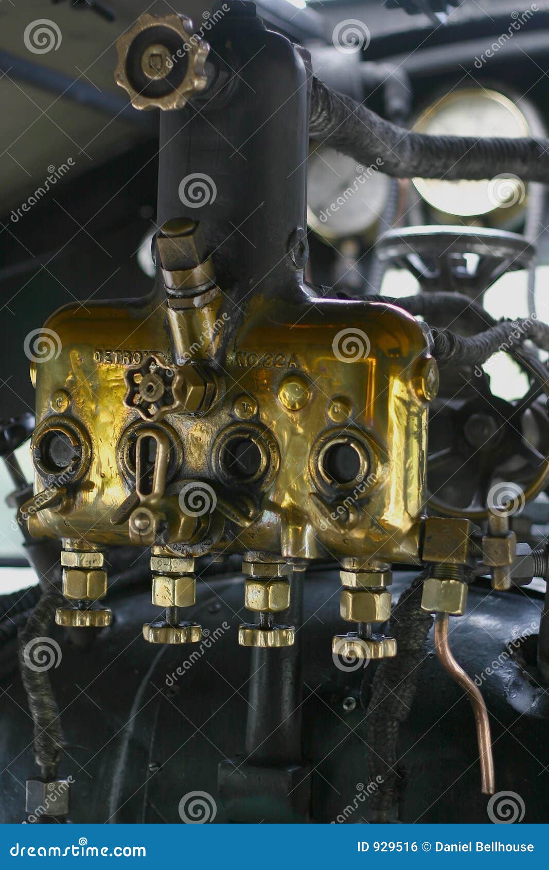 Controls on a steam train stock photo. Image of valves - 929516