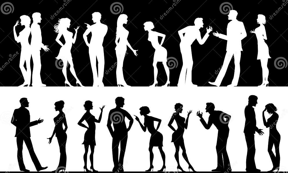 Controversy stock vector. Illustration of dispute, upset - 13780037