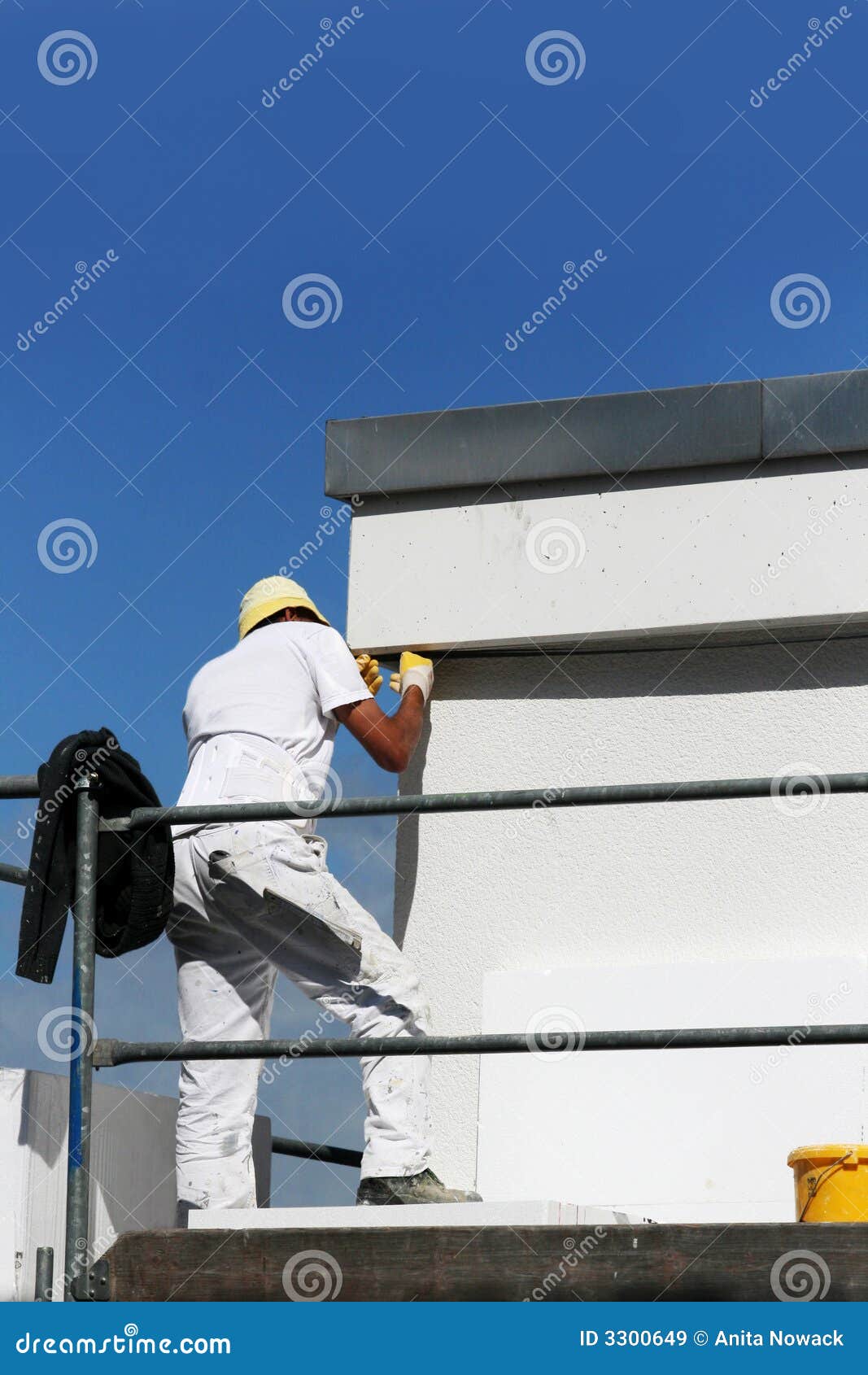 Contruction worker stock image. Image of architecture - 3300649
