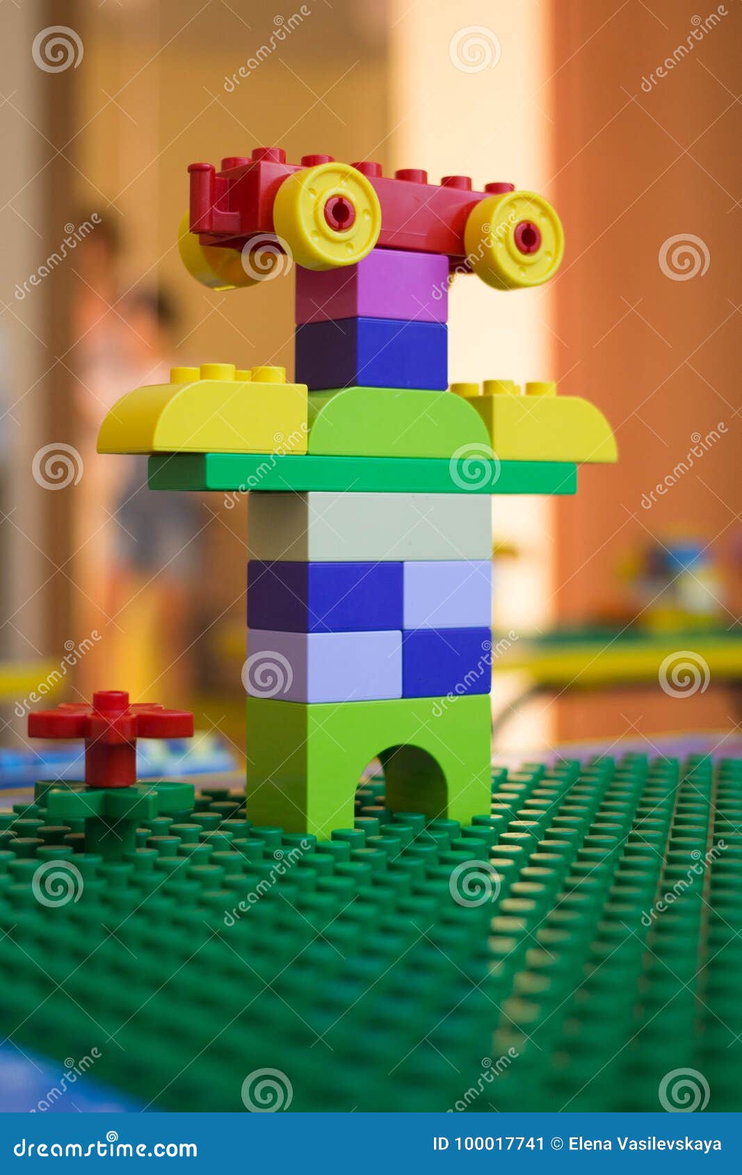 Contructor for kids stock image. Image of constructor - 100017741