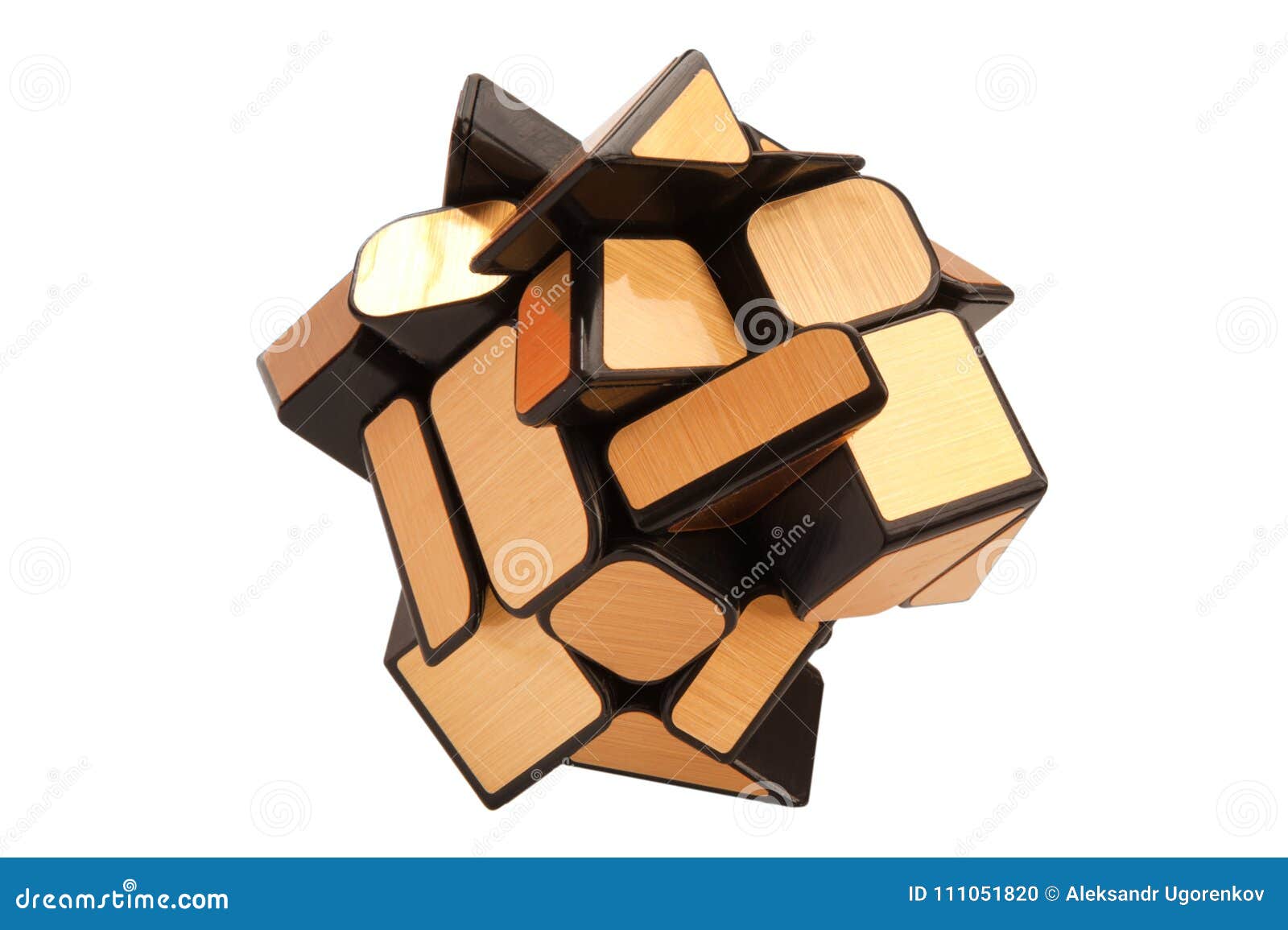 Conundrum Isolated on White Stock Photo - Image of puzzle, mathematics ...