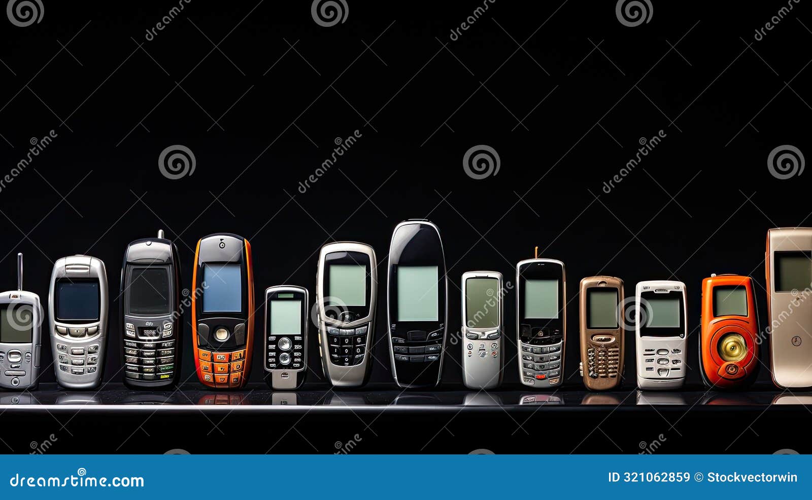 The Evolution Of Technology Vector Illustration | CartoonDealer.com ...