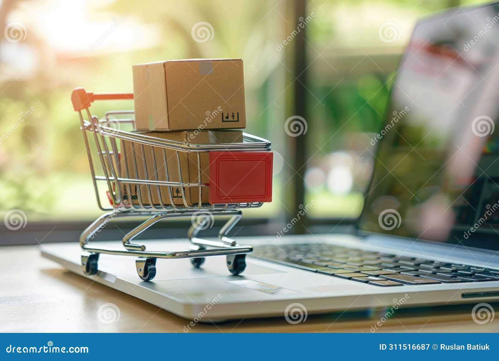 Convenience of Online Shopping, Internet Orders Streamlined Checkout ...