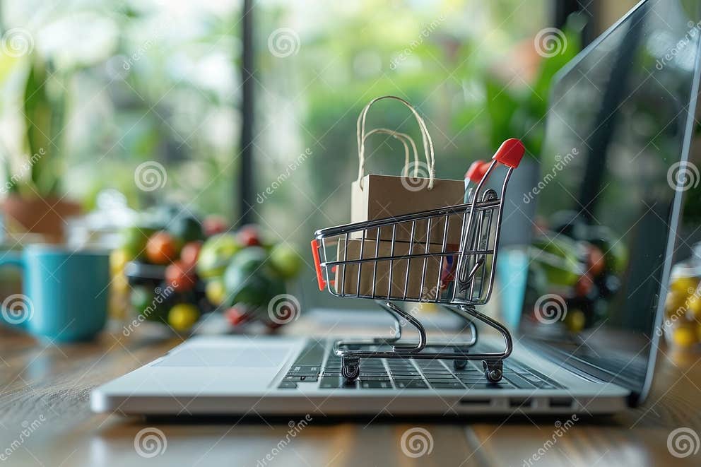 Convenience of Online Shopping, Internet Orders Streamlined Checkout ...