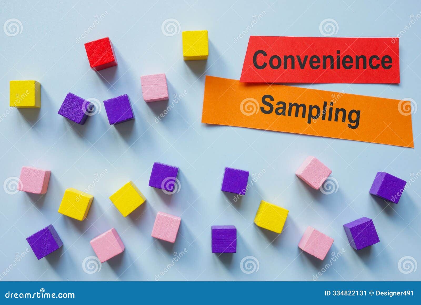 Convenience Sampling with Colorful Cubes As a Symbol of Data Collection ...