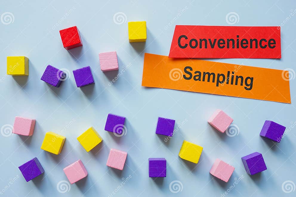 Convenience Sampling with Colorful Cubes As a Symbol of Data Collection ...