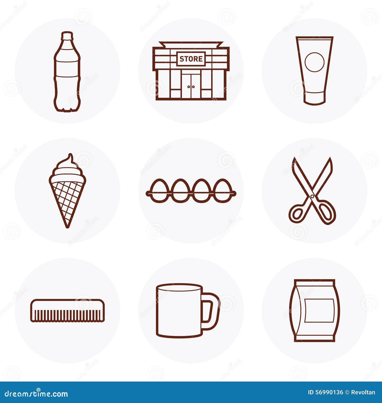 Convenience Store Icon #2 stock vector. Illustration of franchise ...