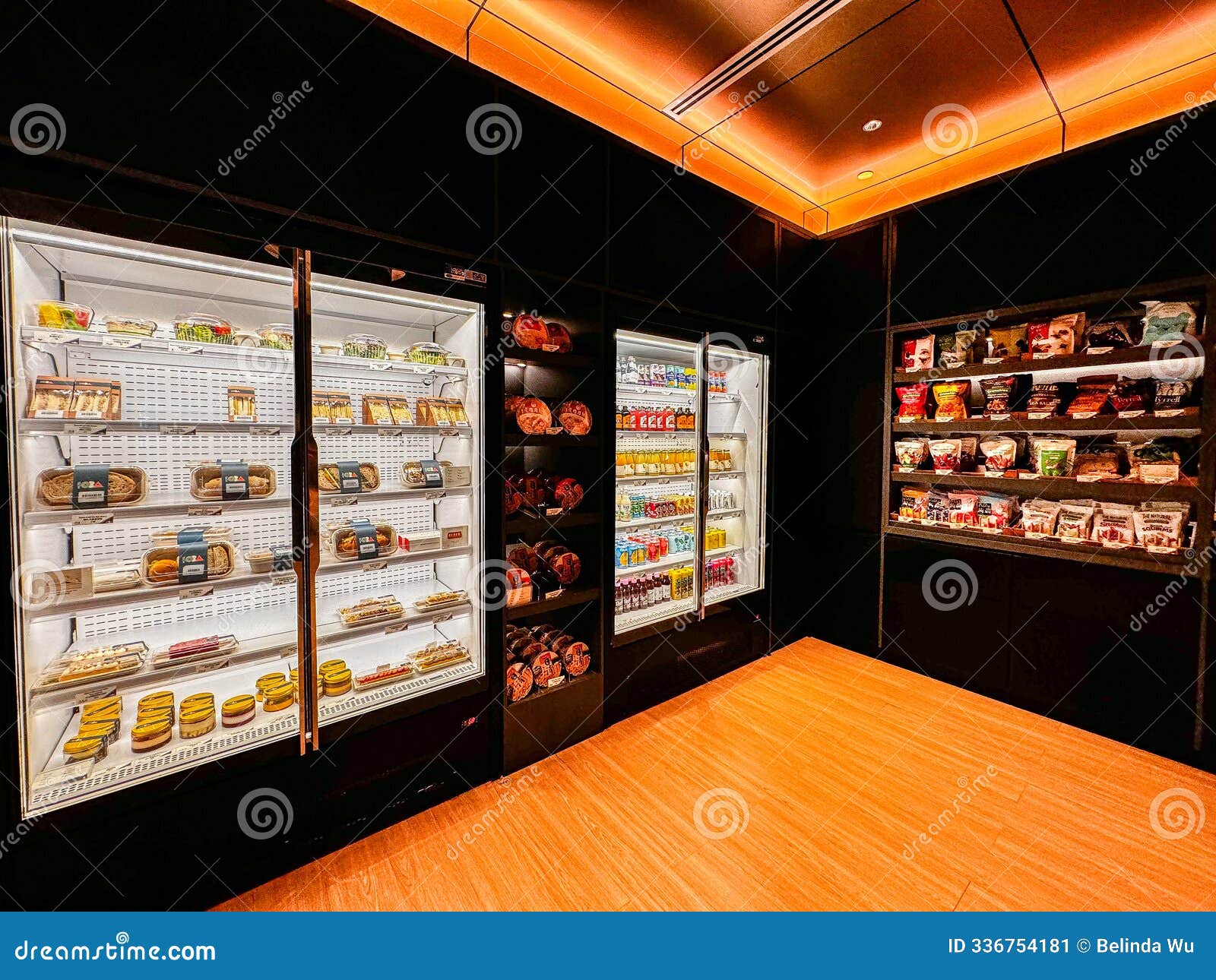 A New Modern Convenience Store Interior. Editorial Image ...