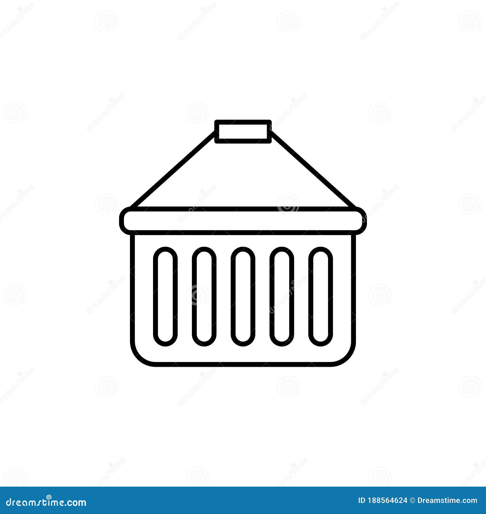 Convenience Store Sign Icon. Element of Navigation Sign Icon. Thin Line ...