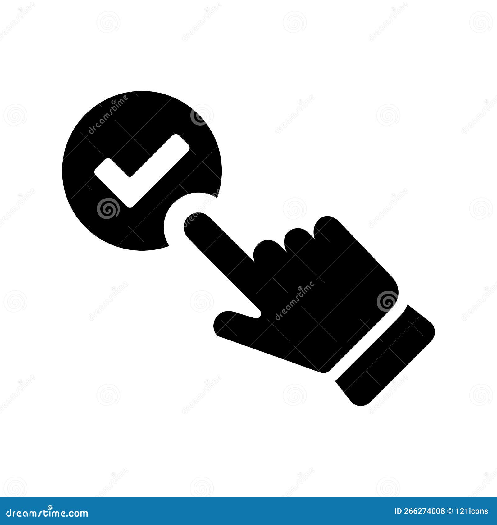 Convenient, Easy Icon. Black Vector Graphics Stock Illustration ...