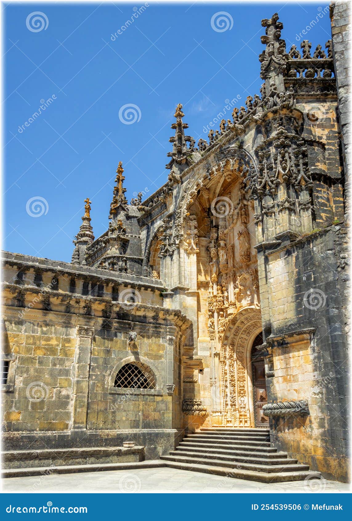 Convent of Christ, the Former Templars Monastery in Tomar, Portugal ...