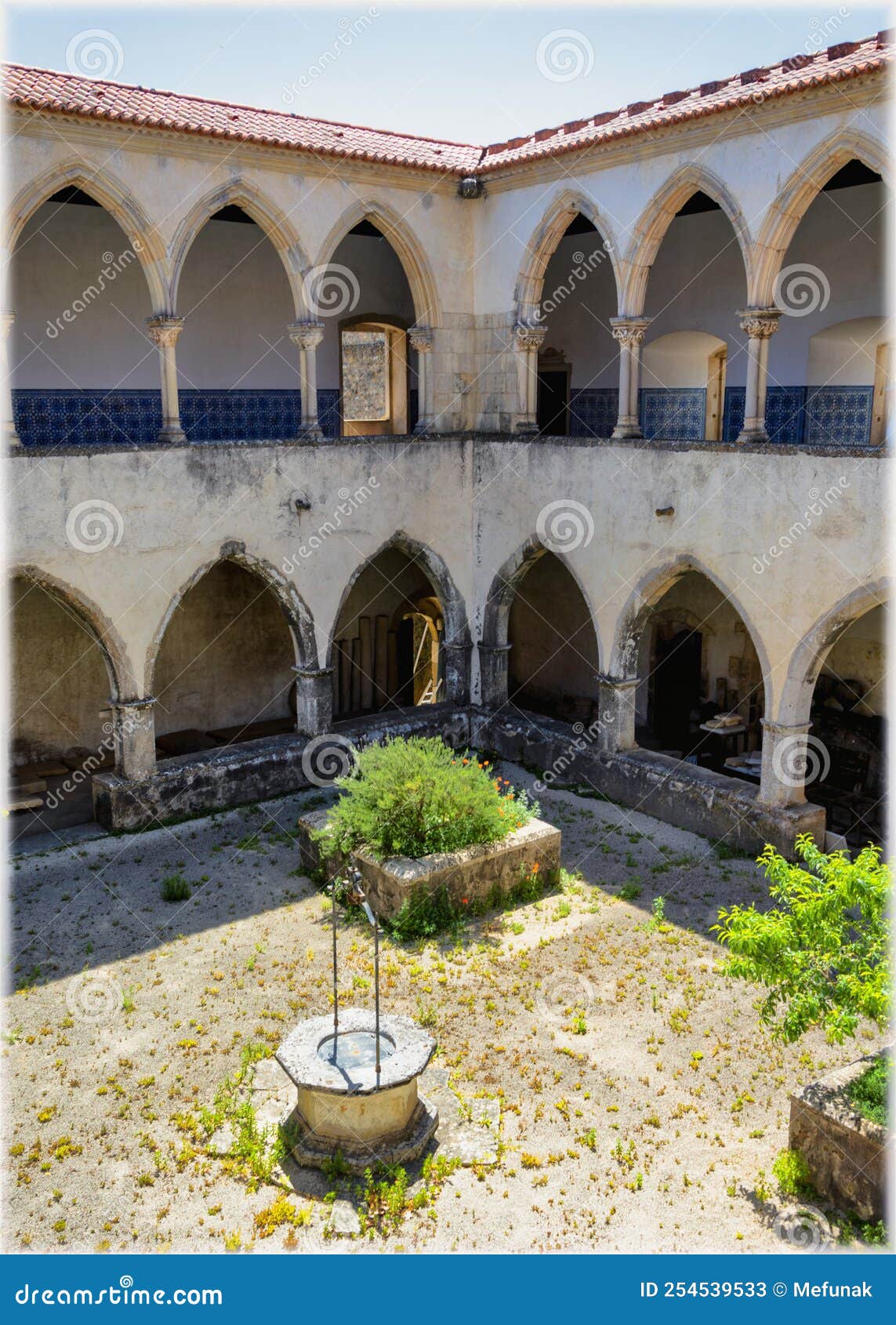 Convent of Christ, Former Templars Monastery in Tomar, Portugal Stock ...