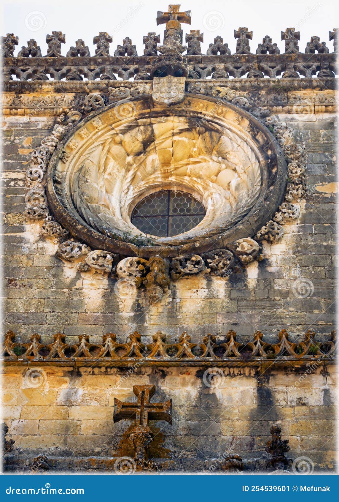 Convent of Christ, the Former Templars Monastery in Tomar, Portugal ...