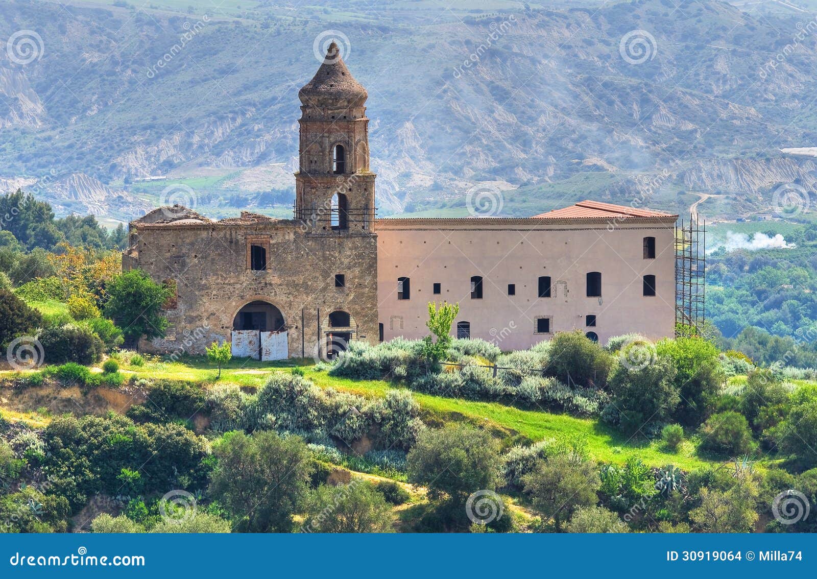 Convent of St. Francesco. Tursi. Basilicata. Italy. Stock Photo - Image ...