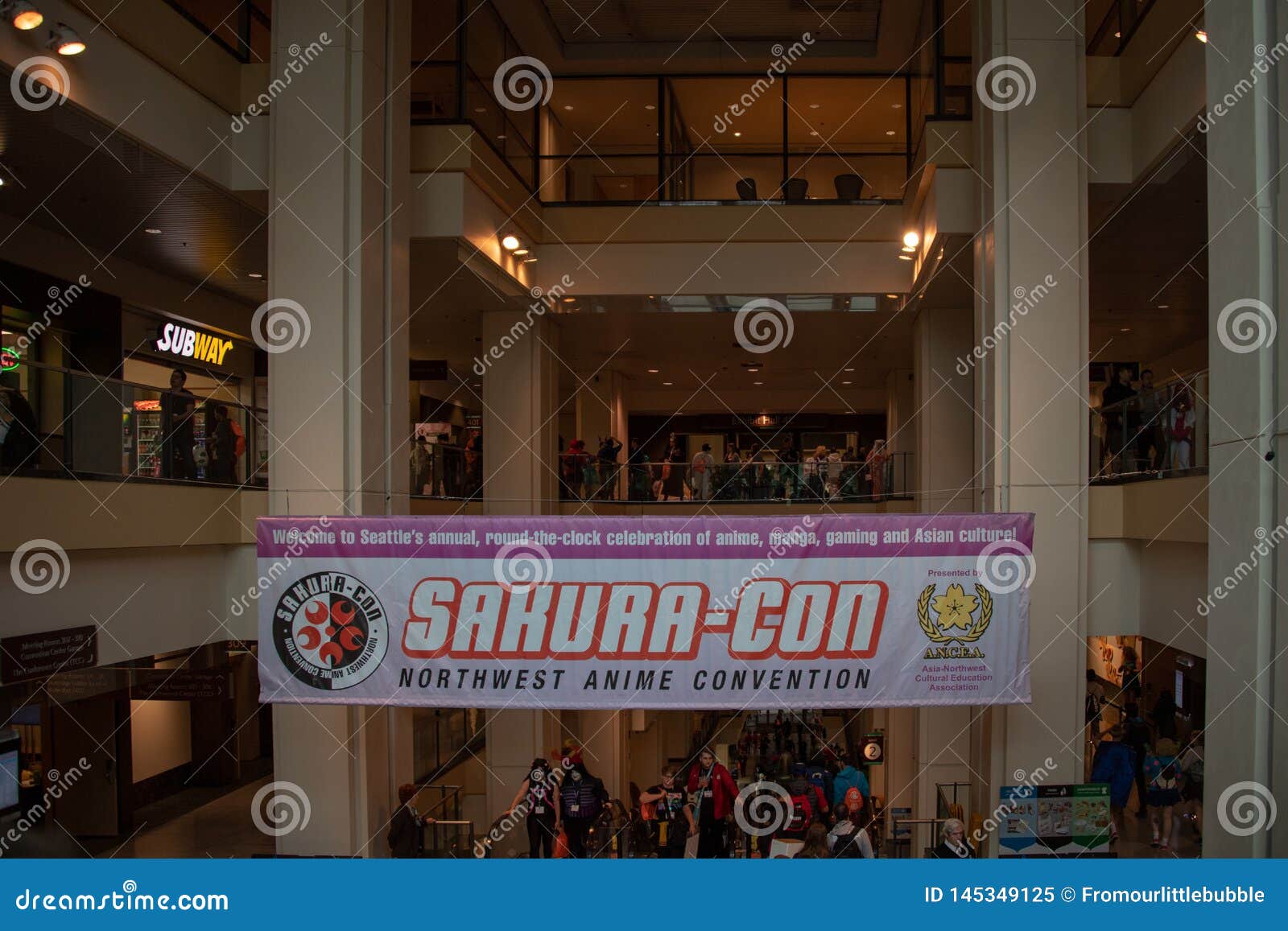 Convention Attendees at Sakura-Con Seattle 2019 Editorial Image - Image ...