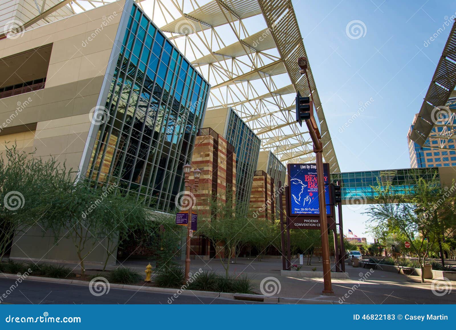 Convention Center Exterior in Phoenix, AZ Editorial Stock Photo - Image ...