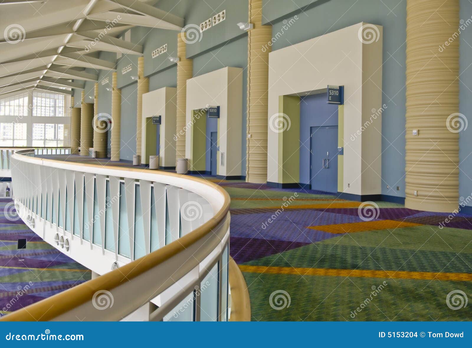 Convention Center Interior stock photo. Image of room - 5153204