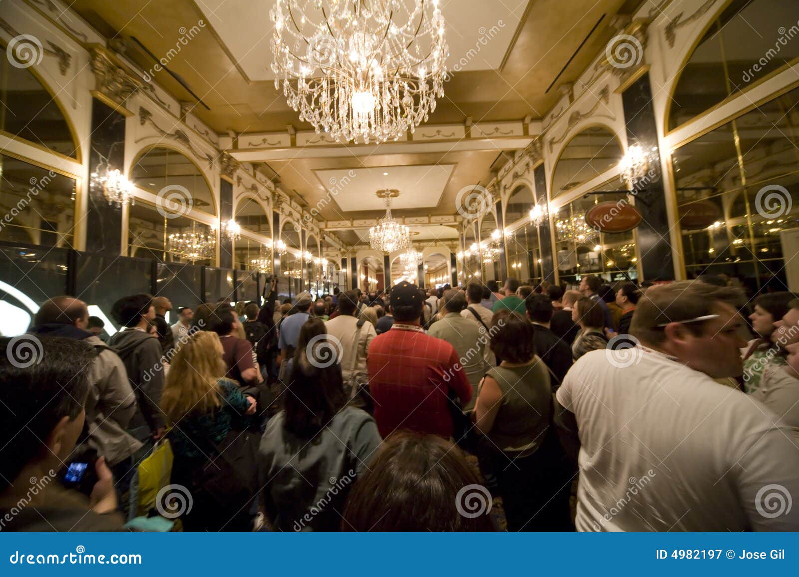 Convention Crowd 1 editorial photography. Image of convention - 4982197