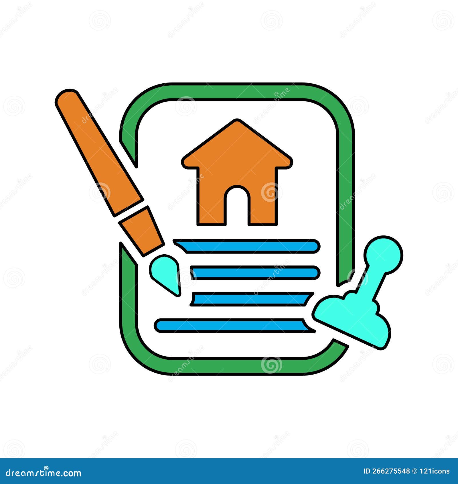 Convention, Custom, Formalities Icon. Simple Color Vector Stock ...