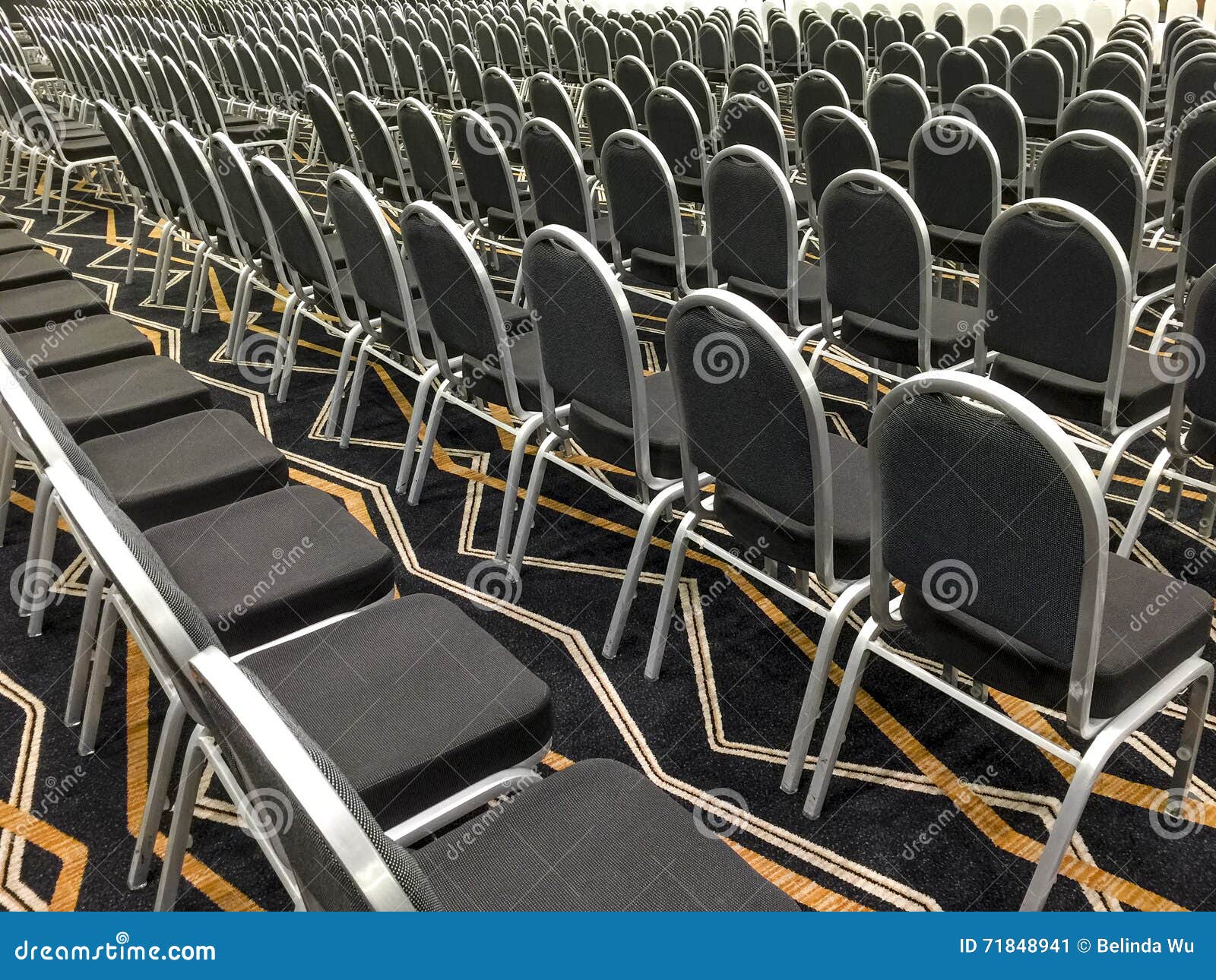 Convention hall stock image. Image of business, rows - 71848941