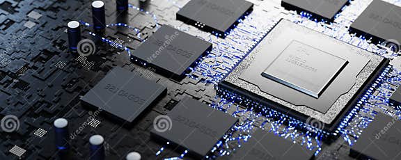 Conventional Technologies. New Microprocessor. Memory Chips and Central ...