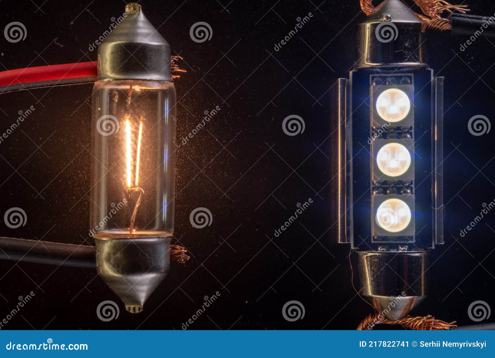 Conventional Tungsten Halogen Bulb with Light Emitting Diode ...