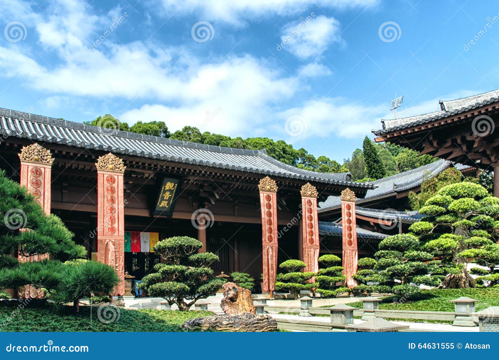Convento de lin do qui, imagem de stock. Imagem de dinastia - 64631555